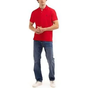 Shirts | Mens Classic Polo Shirt Twobutton Closure Pique Polo Shirt ...